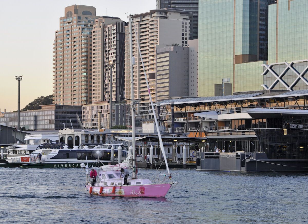 Sail Around The World Route Jessica Watson at Martha Cannon blog