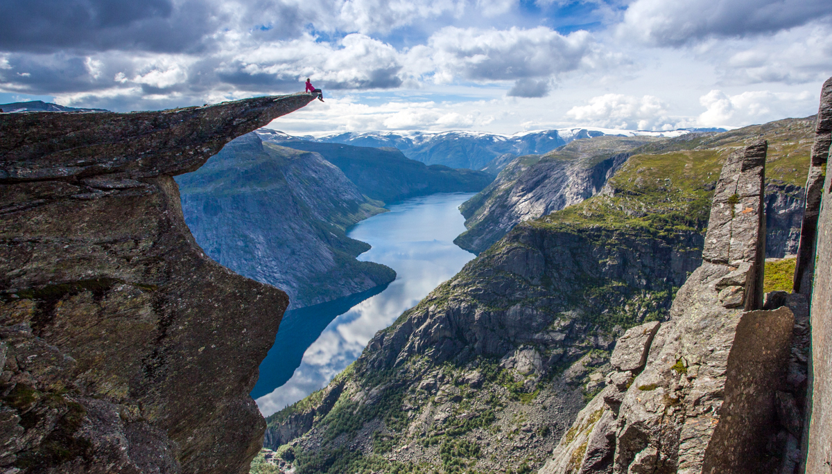 Troll's Tongue, Fjord Norway: Is this the sickest view on the planet ...