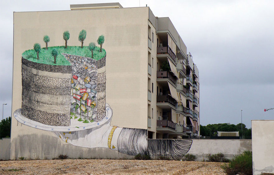 15 of the coolest pieces of environmentalist street art