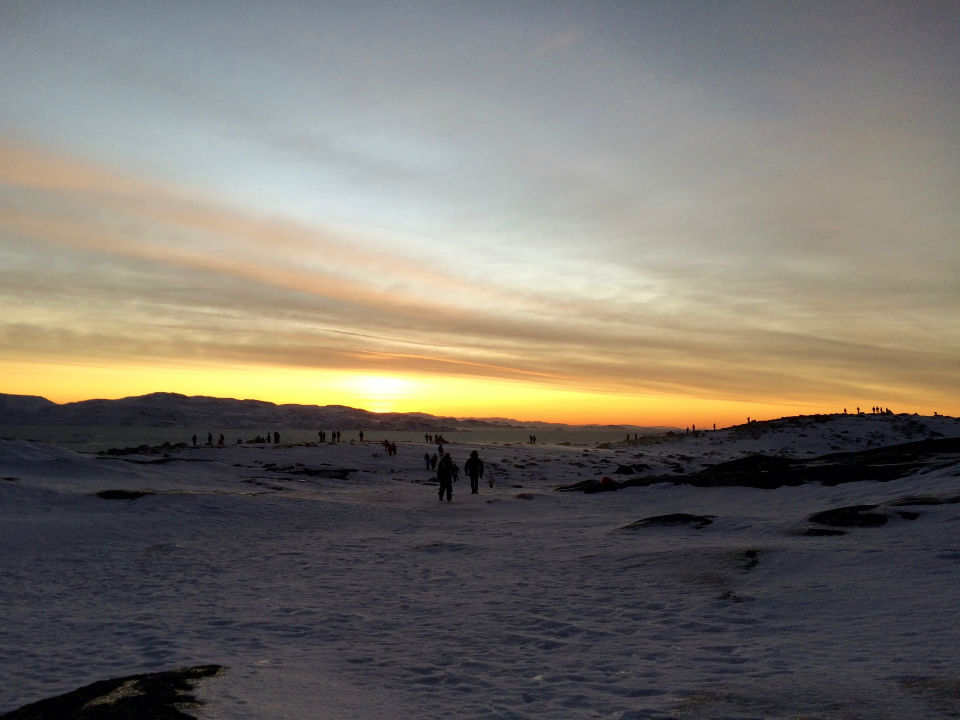 After 6 Weeks, the Sun Returned to Greenland