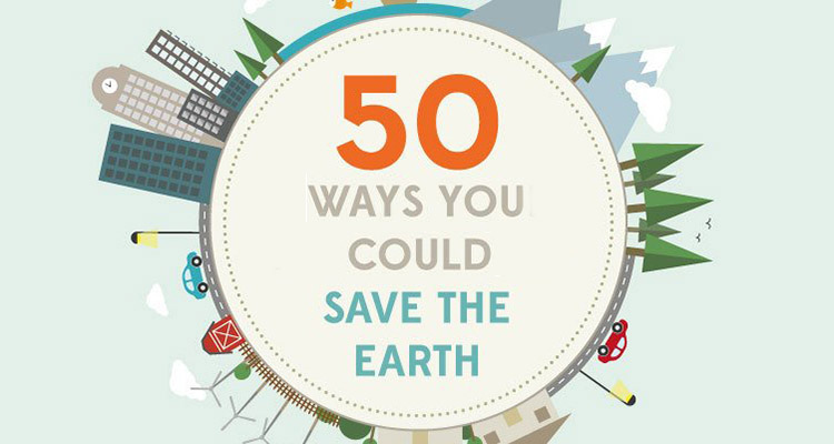 Infographic: 50 Ways to Help the Environment From Home