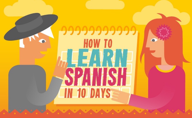 Infographic: How to Learn Spanish in 10 Days