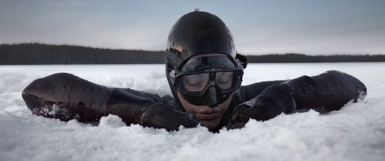 Woman Saved Her Leg by Diving in the Freezing Arctic Waters