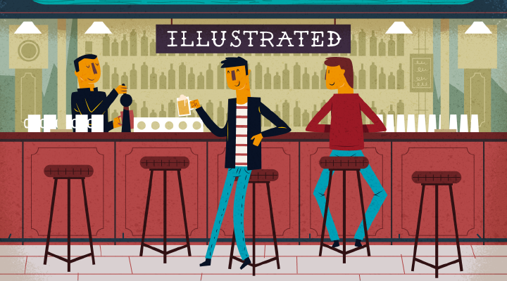 16 Quirky British Pub Names Illustrated [INFOGRAPHIC]