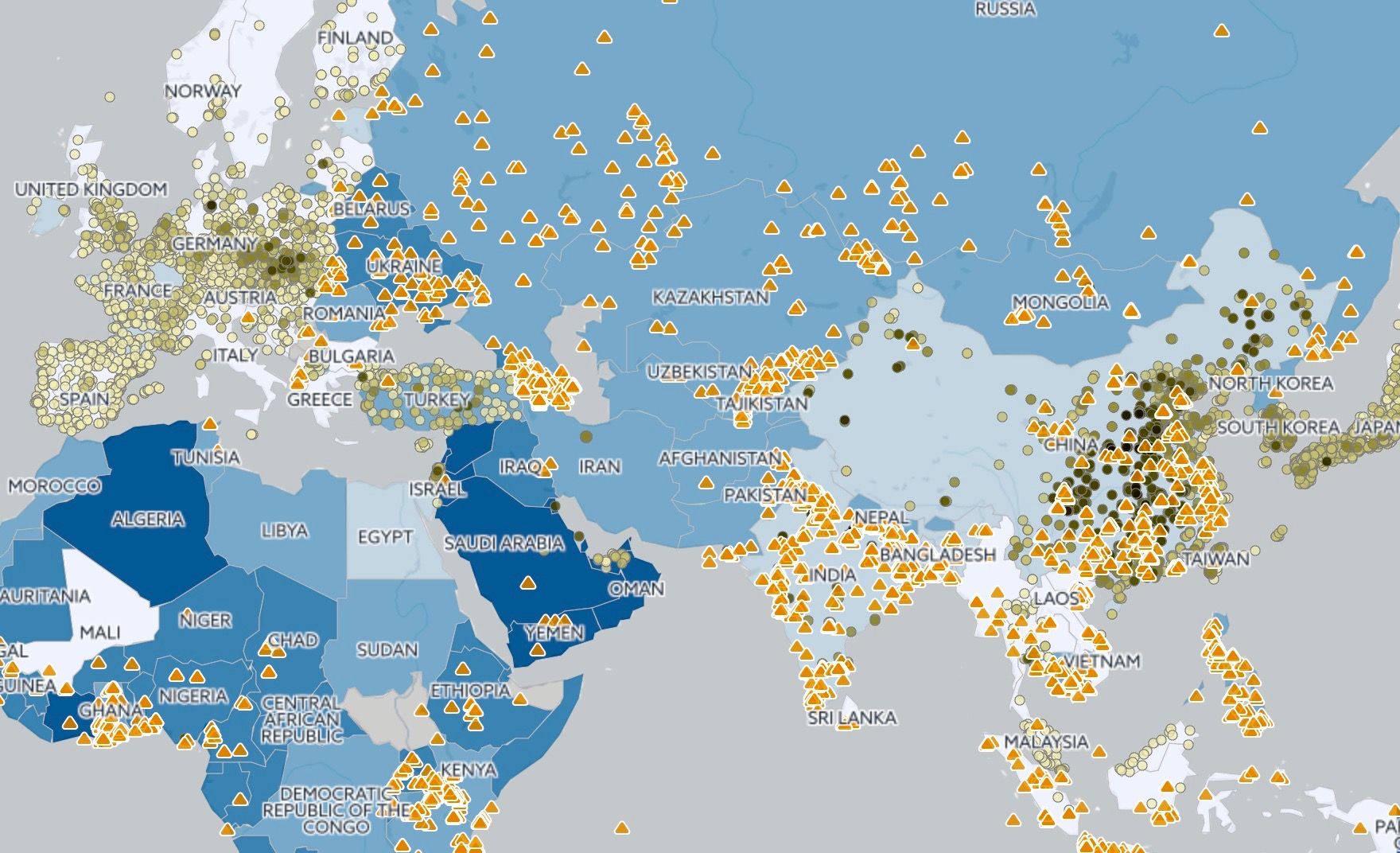 Mapped: How Bad Is Environmental Pollution Around the World