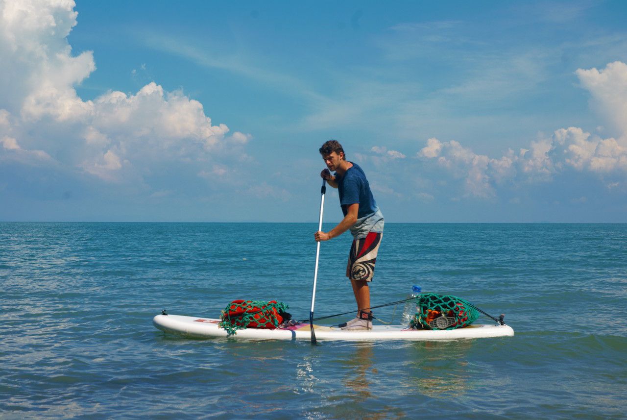 The Terrifying Record-Breaking SUP Trip Around Langkawi, Malaysia