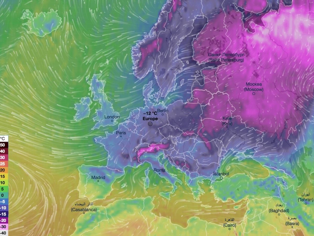 Cold Blast Descends Upon Europe as the Arctic Heats Up
