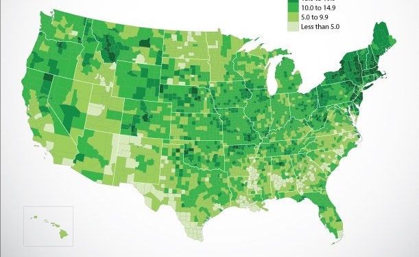 This Map Shows the States With the Most Irish Ancestry