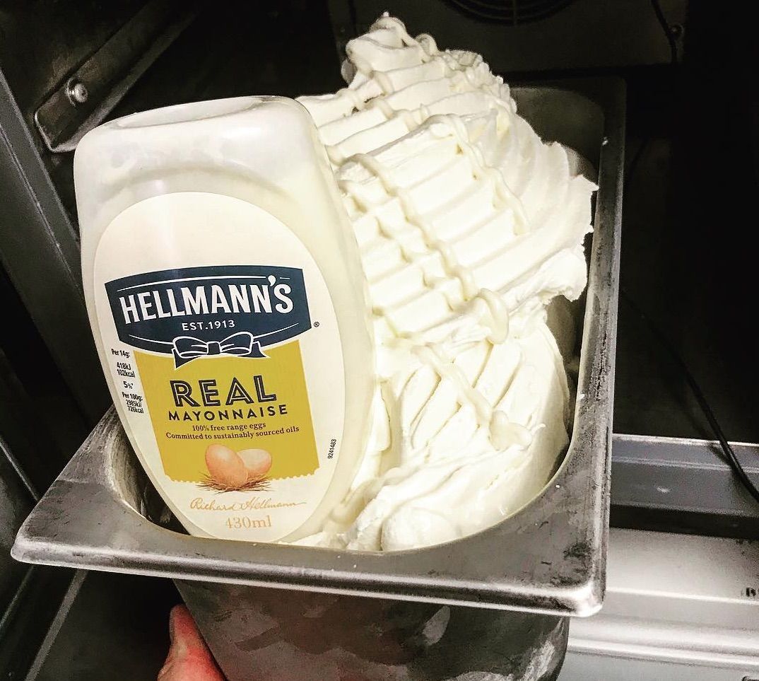 Mayo Ice Cream Is Sure to Be the World’s Weirdest Flavor