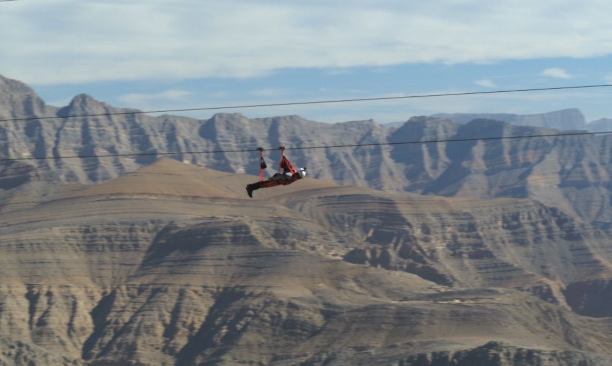 Ride the World’s Longest Zipline in Virtual Reality at Jebel Jais ...