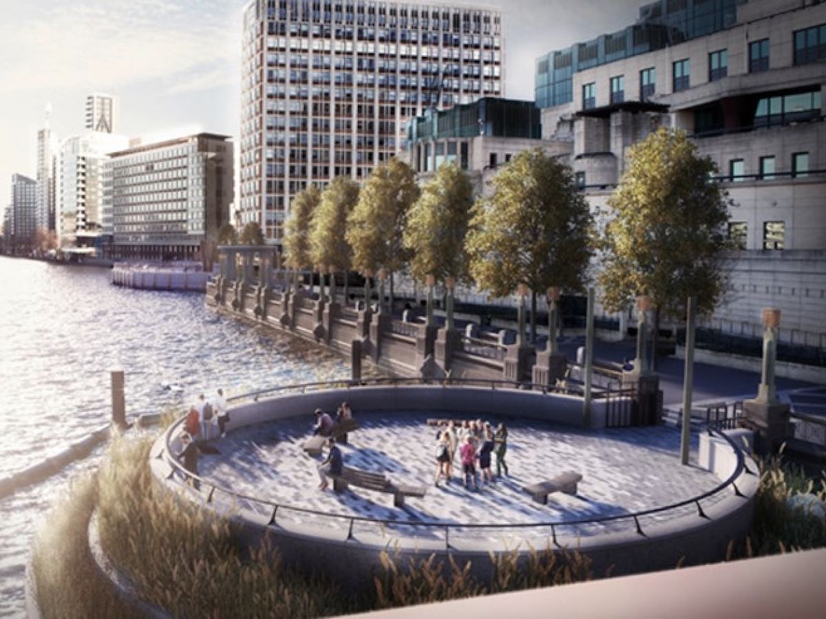 London to Add Seven Parks Along River Thames