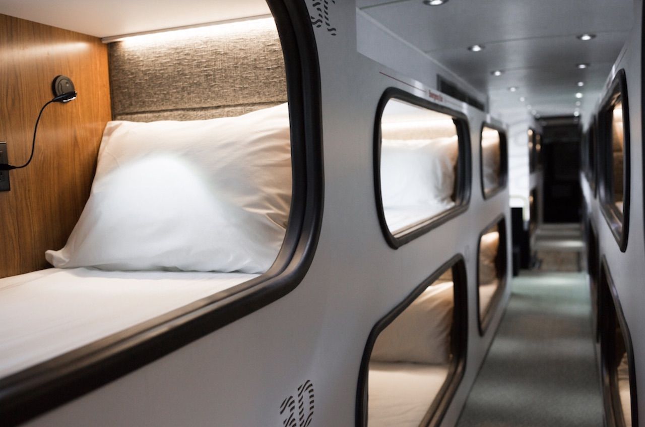 ‘Cloud Cabin’ Bus Technology Is Here to Help You Sleep Soundly From LA ...