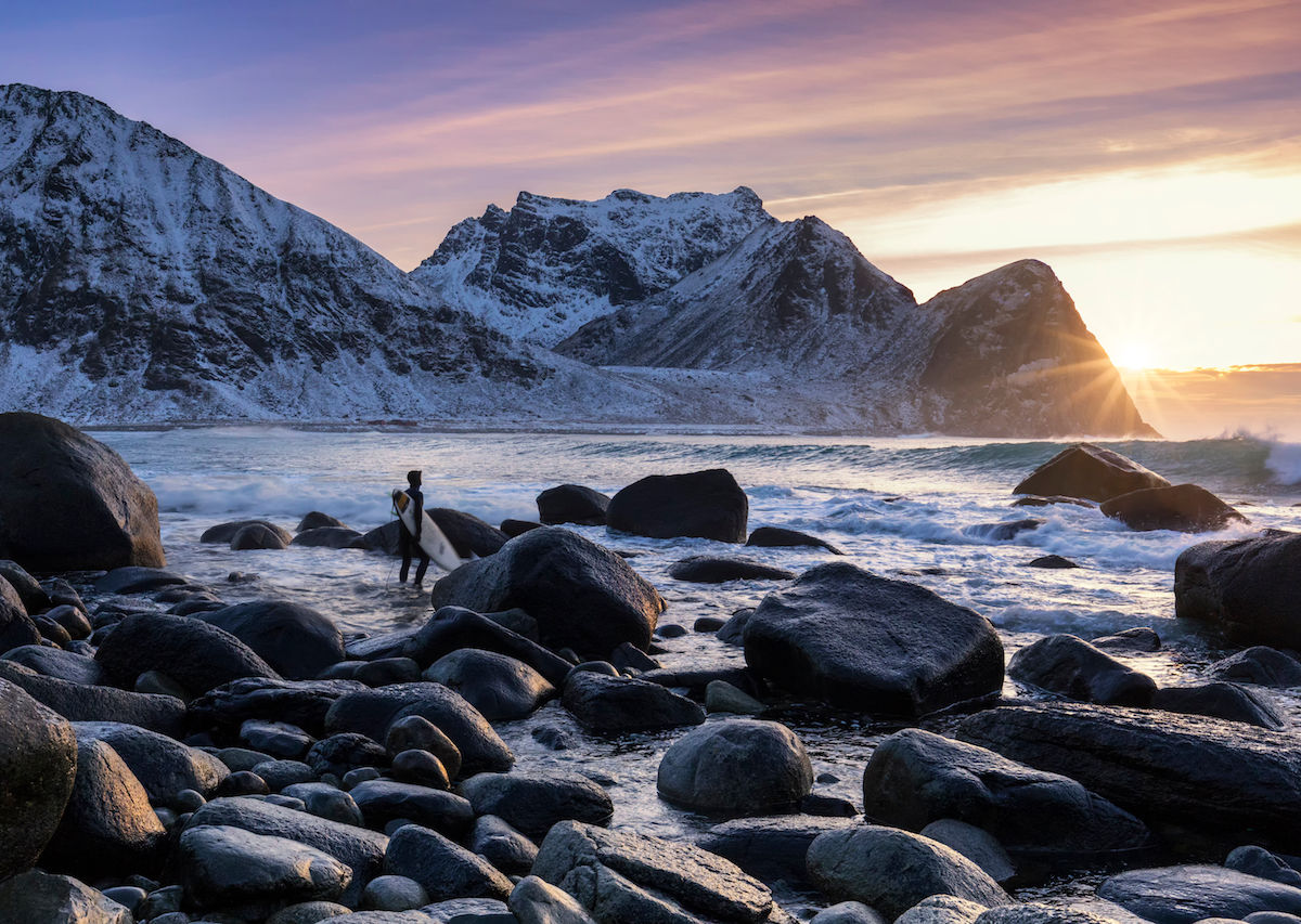 The Best Winter Surfing in Scotland, Norway, and Canada