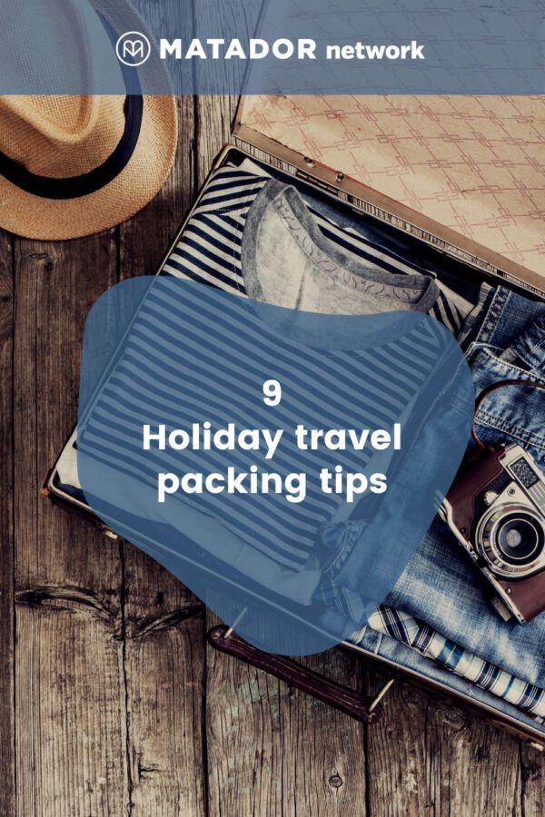 How to Pack a Carry-On for Christmas
