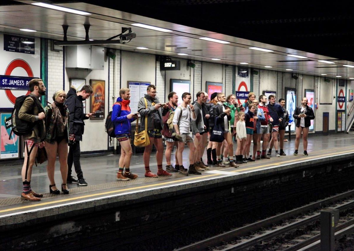 No Trousers Tube Ride Is Coming Back to London This Weekend