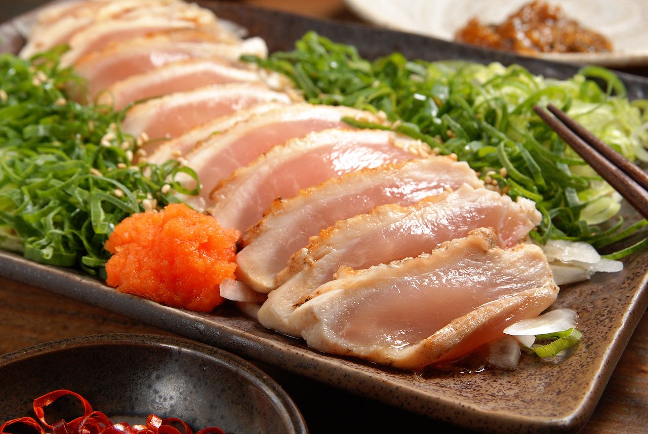 Where to Eat Raw Chicken Sashimi (or Torisashi) in Tokyo, Japan