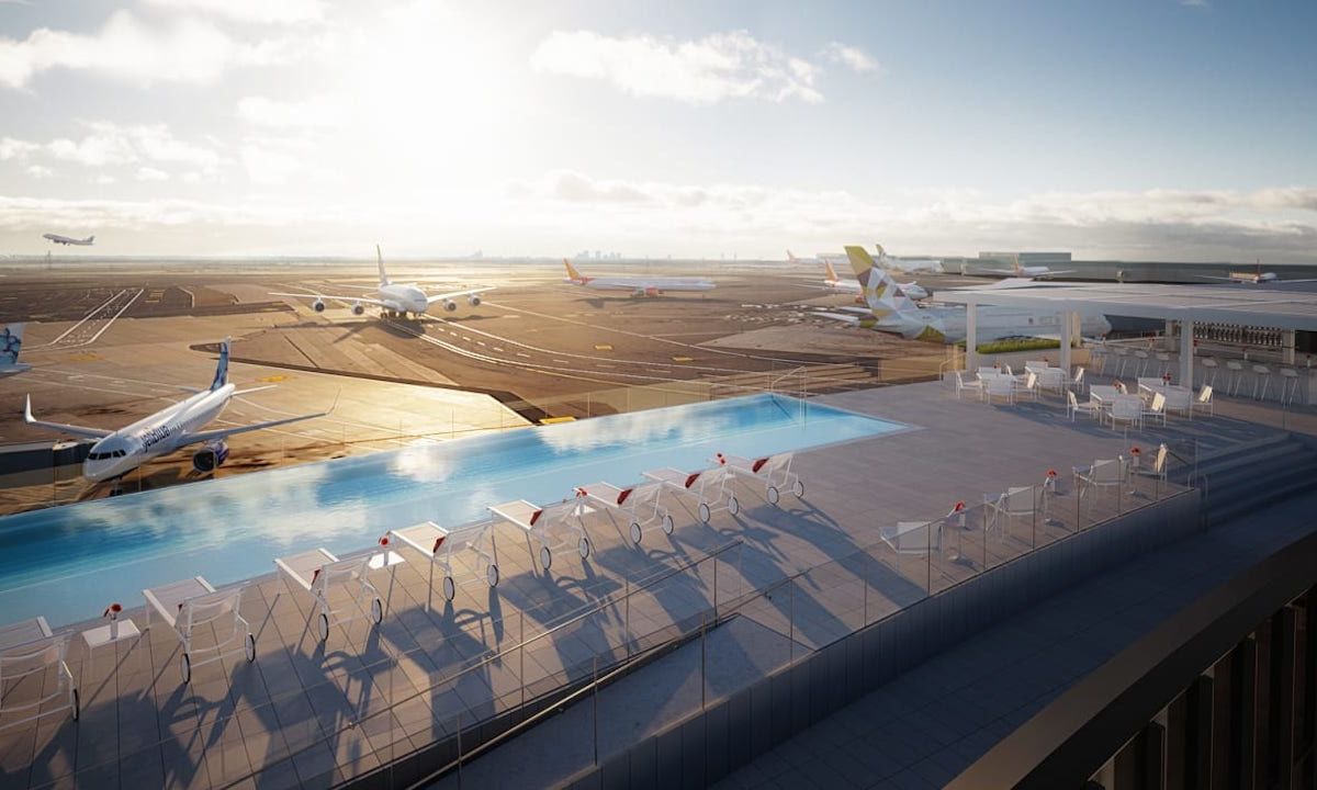 JFK Airport TWA Hotel Infinity Pool