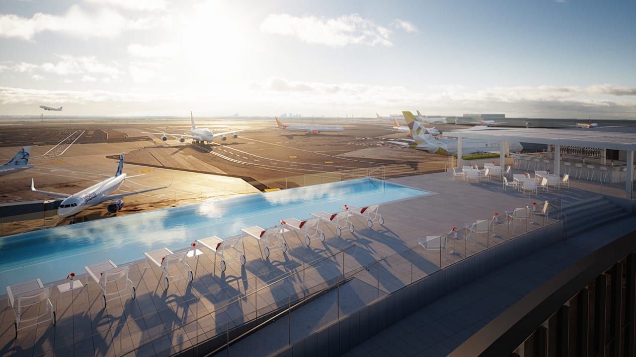 JFK Airport TWA Hotel Infinity Pool