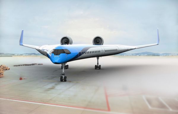 KLM Is Building a V-Shaped Airplane