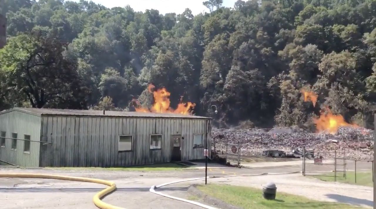 Jim Beam Barrels Catch Fire and Spill Into Kentucky River