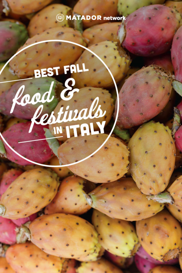 Fall Food and Festivals in Italy, Including Truffle Festivals