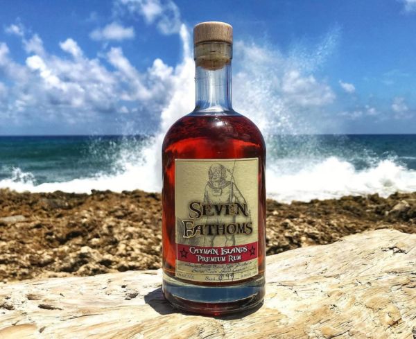 Cayman Spirits Co. Seven Fathoms Rum Aged Below the Ocean