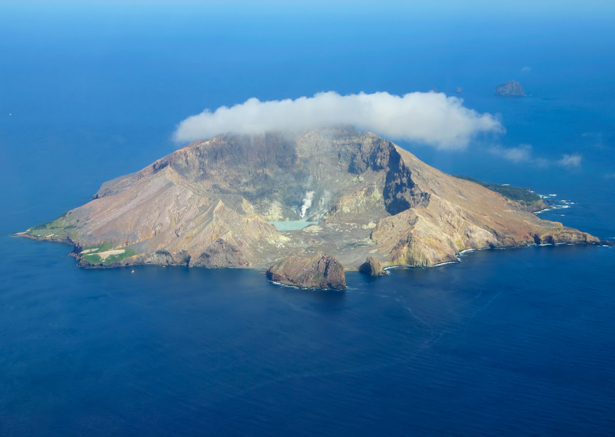 New Zealand Whakaari Volcano Eruption