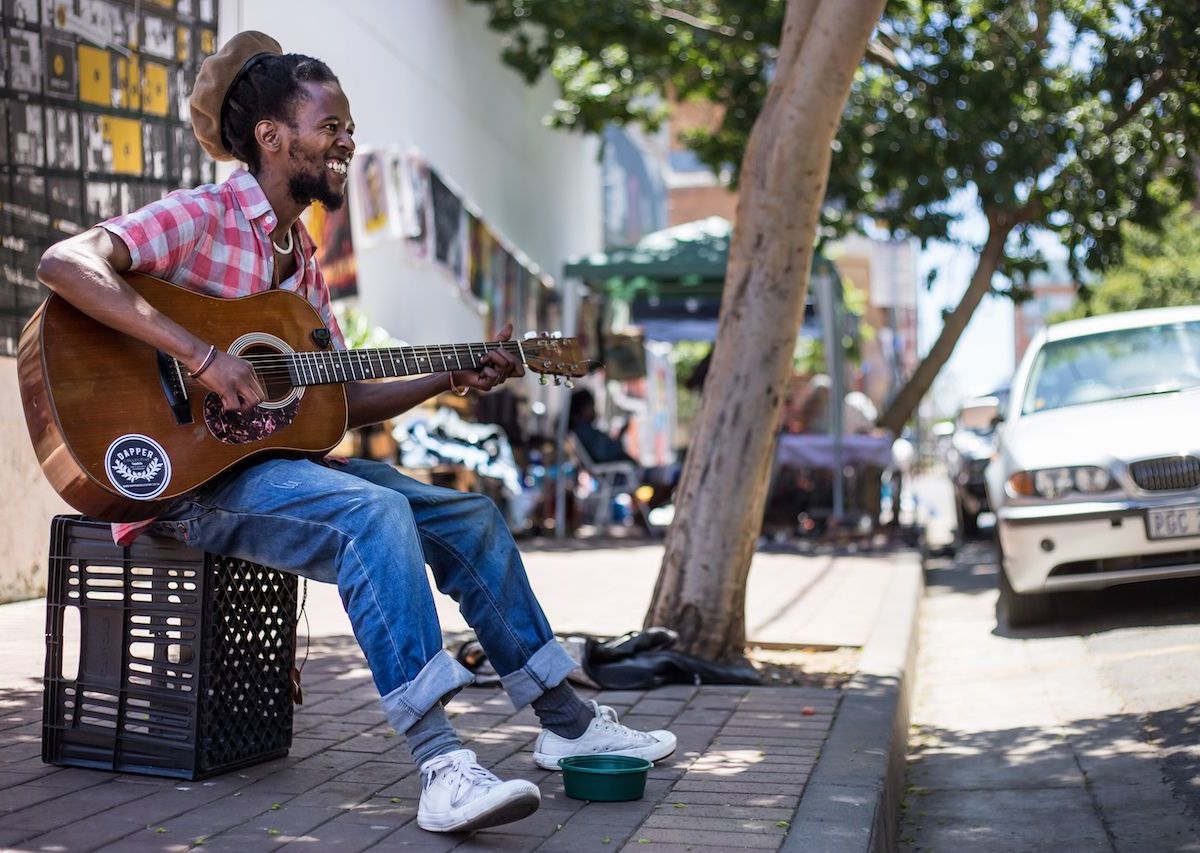 Street Performance Artists in Santiago, Chile