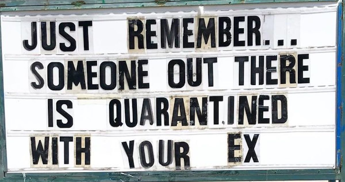 Austin, Texas, Restaurant Humorous Sign