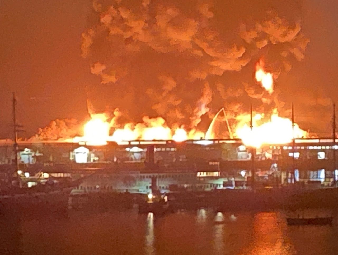San Francisco Pier 45 Fire