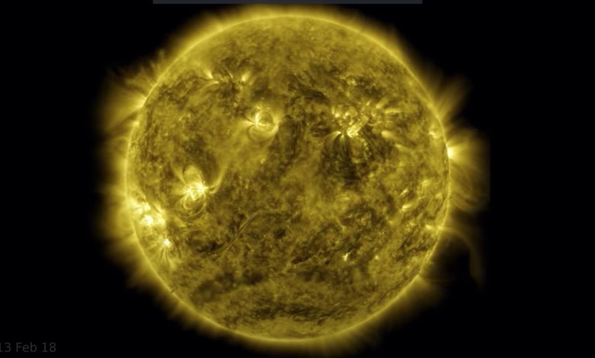 NASA’s Timelapse of the Sun Over 10 Years