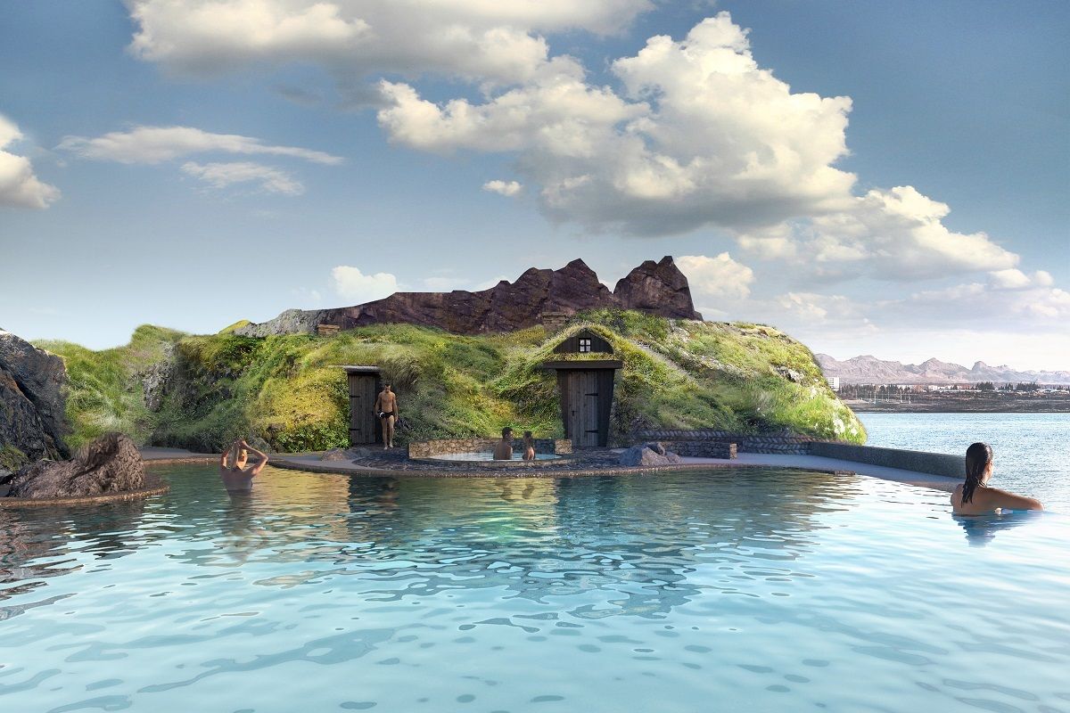 Geothermal Dome in Iceland