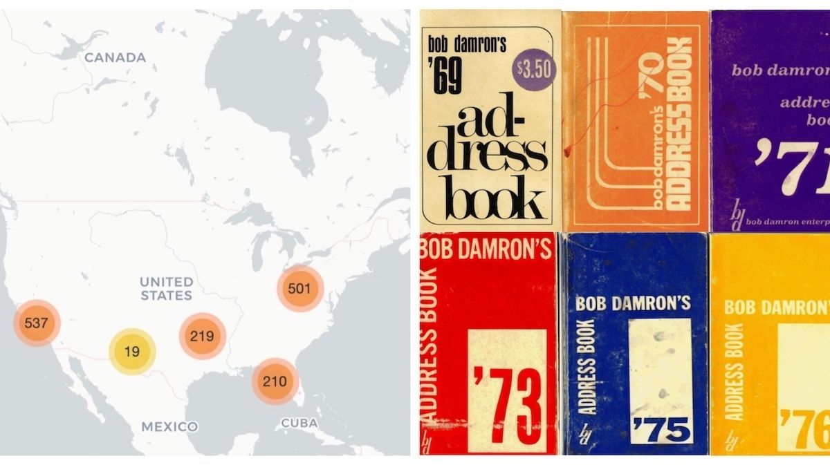 Virtual Travel Map of ‘60S and ‘70S Queer Spaces