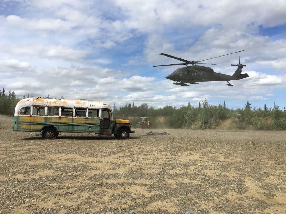 ‘Into the Wild’ Bus Moved to an Alaskan Museum