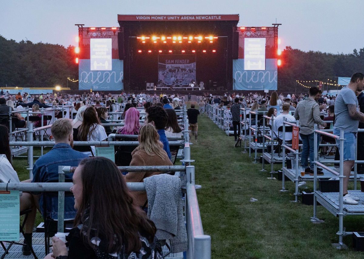 UK's First Socially Distant Music Venue Debuted in Newcastle