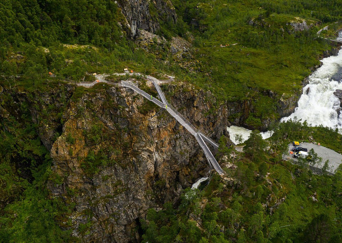 Norway Opens New Footbridge Across Vøringsfossen Waterfall