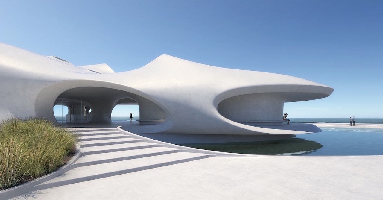 Plan for New Futuristic Library in Haikou, China Unveiled