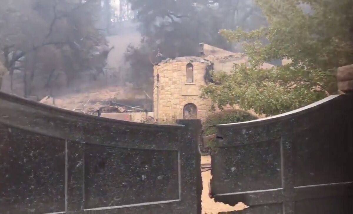 Wineries and Vineyards in Napa and Sonoma Damaged by Fires