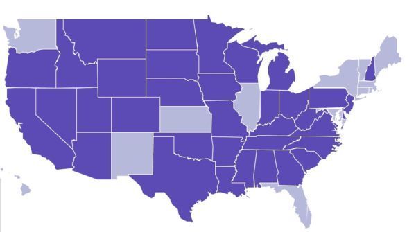 Map of Where You Can and Can’t Travel in the US