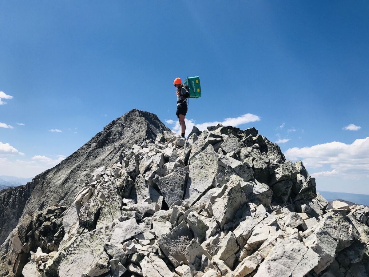 Brittney Woodrum Climbed 58 Peaks in Colorado for Charity