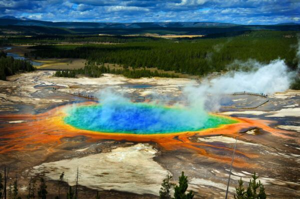 Man Found by Ranger Trying Cook a Chicken in Yellowstone Hot Spring