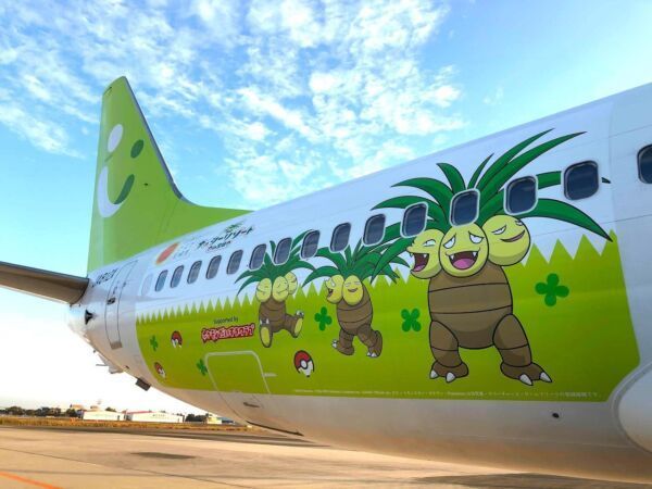 Pokemon-Themed Planes in Japan