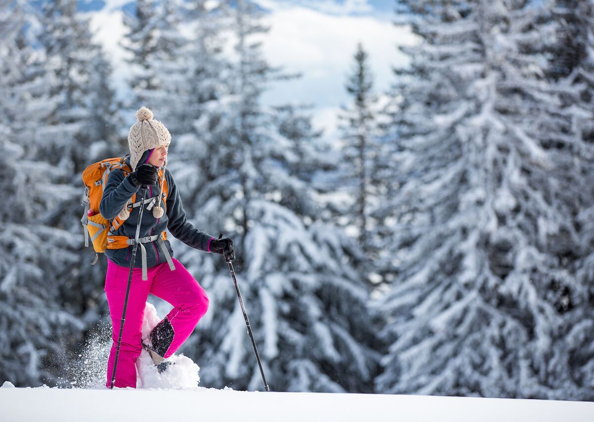 Snowshoeing Is the Best Way to Travel Across the Snow