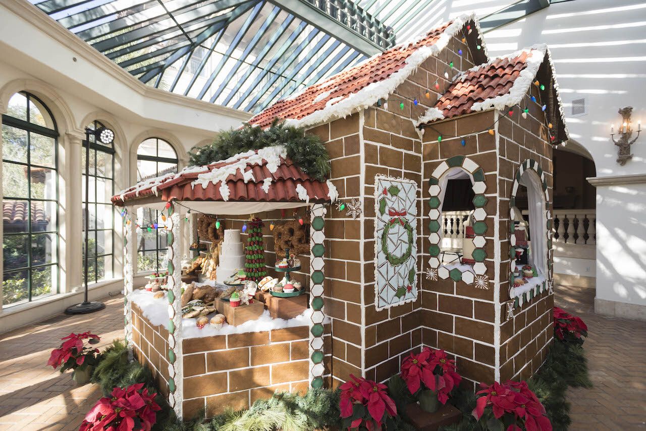 Life-Size Gingerbread House in Five-Star Resort in Georgia, USA