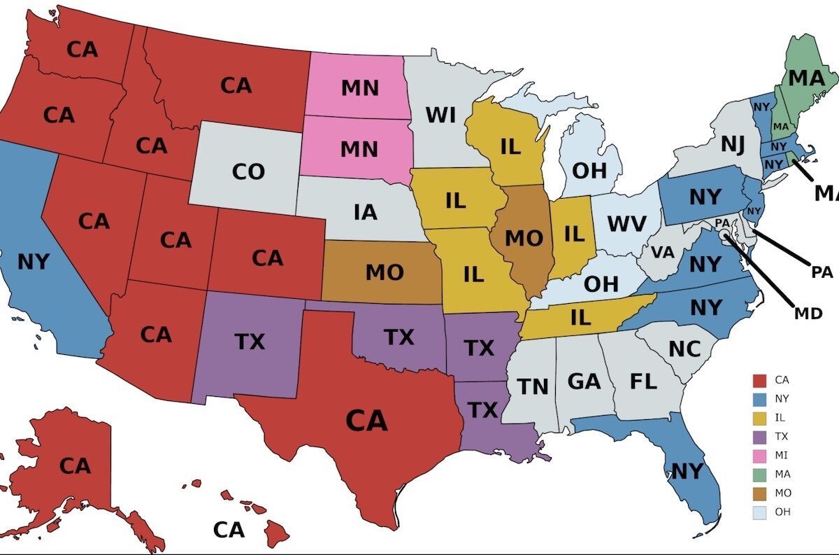 Where Do Out of State Residents Come From In Each State Where Do Out of State Residents Come From In Each State