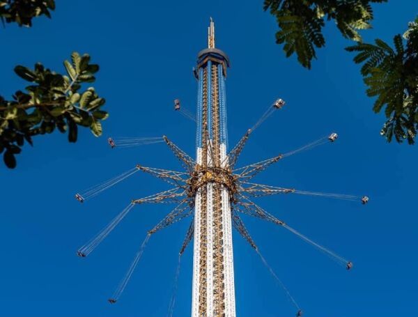 The World’s Tallest Swing Ride Is in Dubai