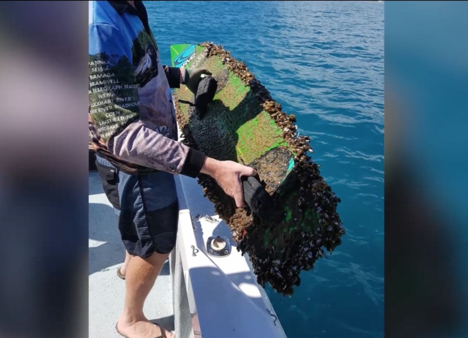 Australian Surfer Reunited With Long-Lost Surfboard