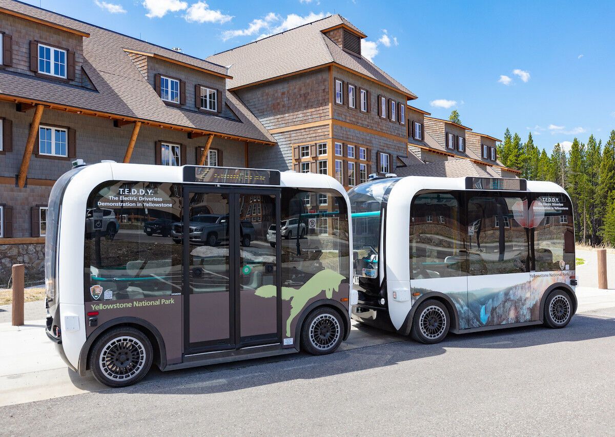 TEDDY Driverless Shuttle Program Launches in Yellowstone National Park ...