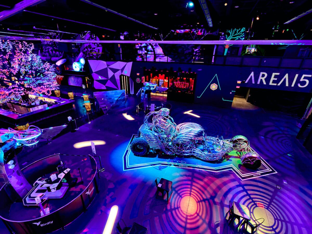 Area15 Las Vegas Promises An Immersive Psychedelic Art Experience So