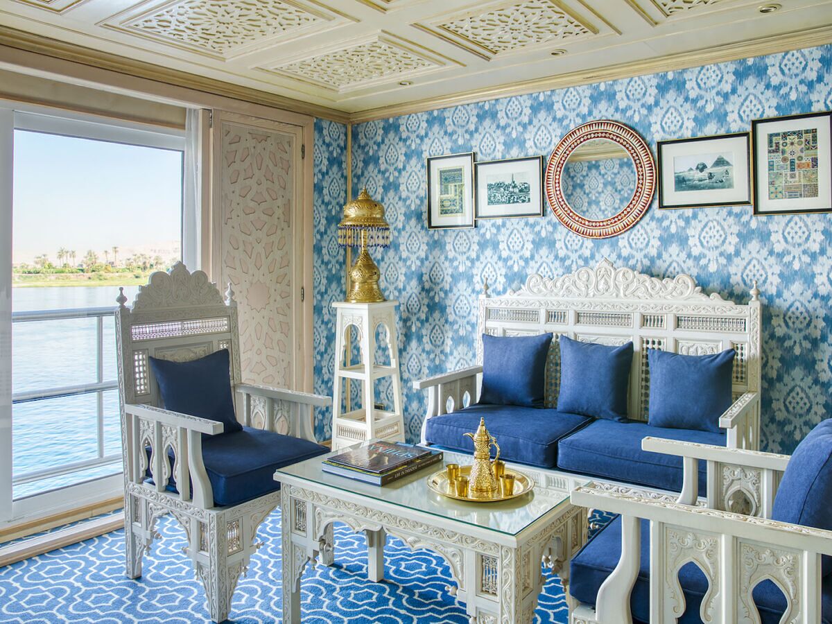 This Luxury Egyptian River Cruise Takes Place on the Most Decadent Ship